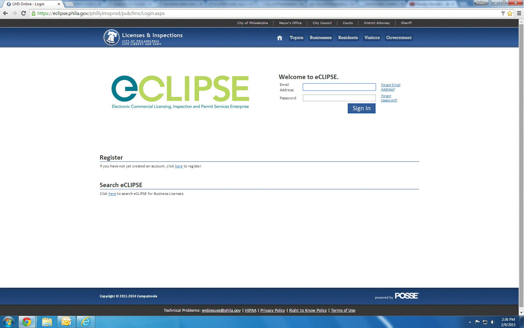 PKB - How do I create an Eclipse account?